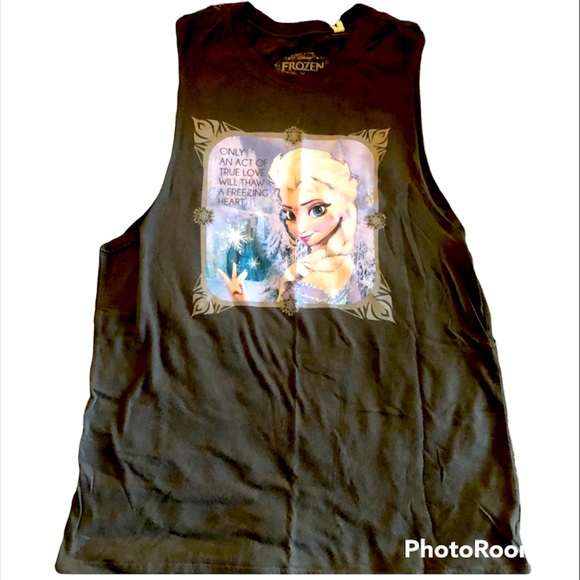 Tops | Frozen Elsa Tank Top Bin 3 | Poshmark